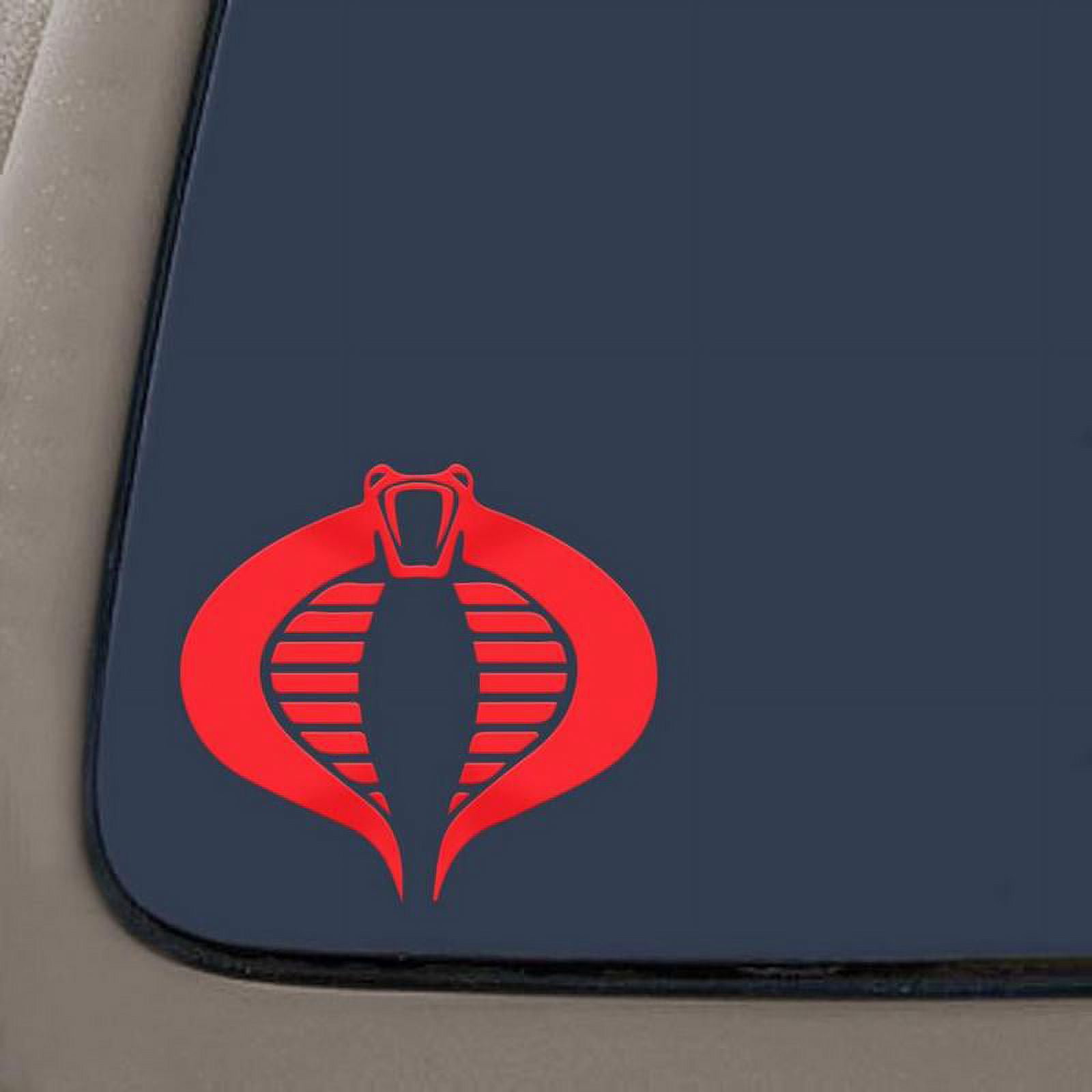 G.I. Joe / GI Joe Cobra Decal Sticker | 5.5-Inches Tall | Red Vinyl ...
