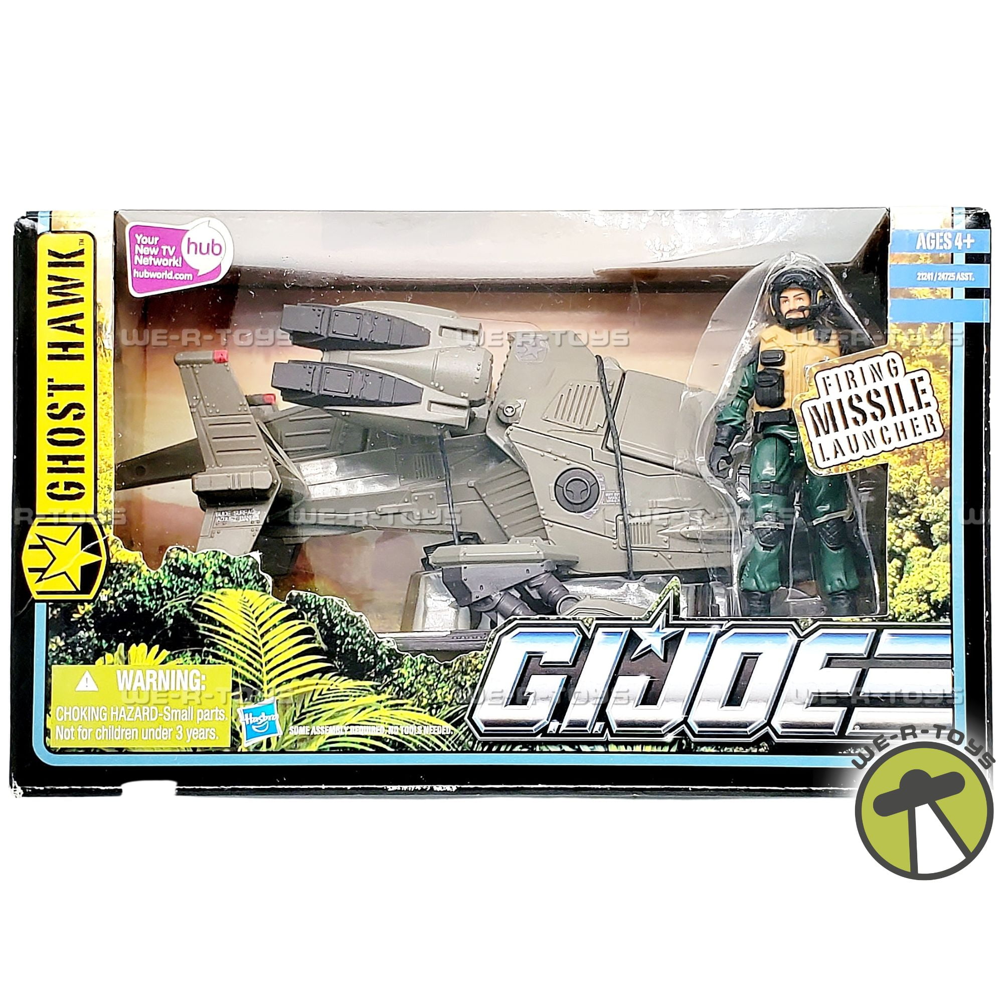 G.I. Joe Ghost Hawk With Tomahawk Figure 2010 Hasbro 21241 - Walmart.com