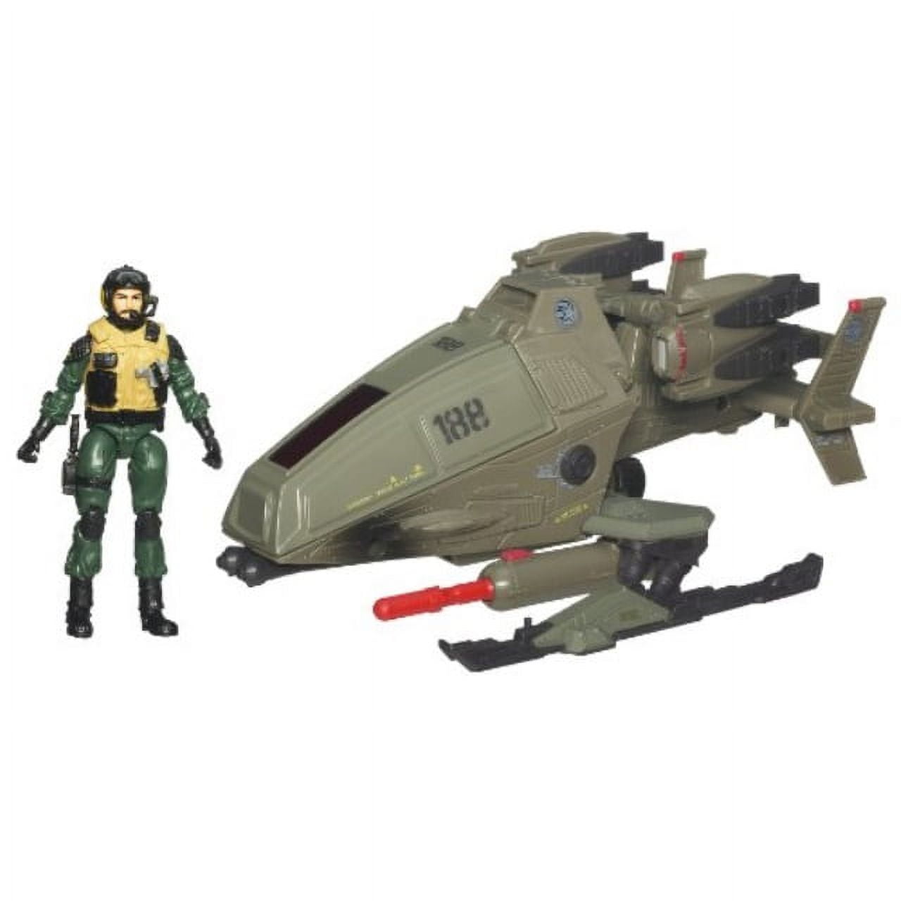 Gi Joe Alpha Vehicle - Ghost Hawk With Tomahawk - Walmart.com