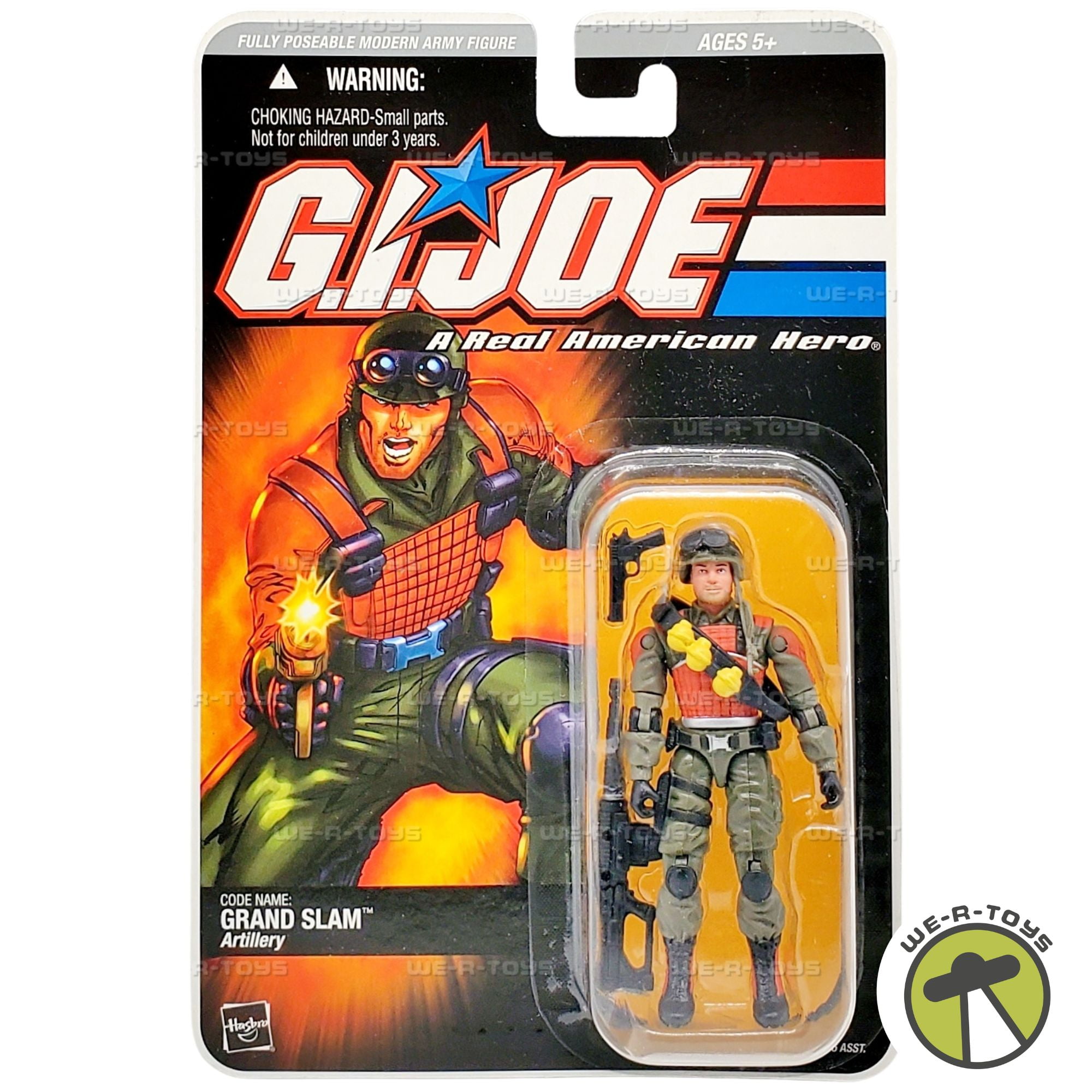G.I. Joe Grand Slam Artillery Action Figure 2005 Hasbro 61939 - Walmart.com