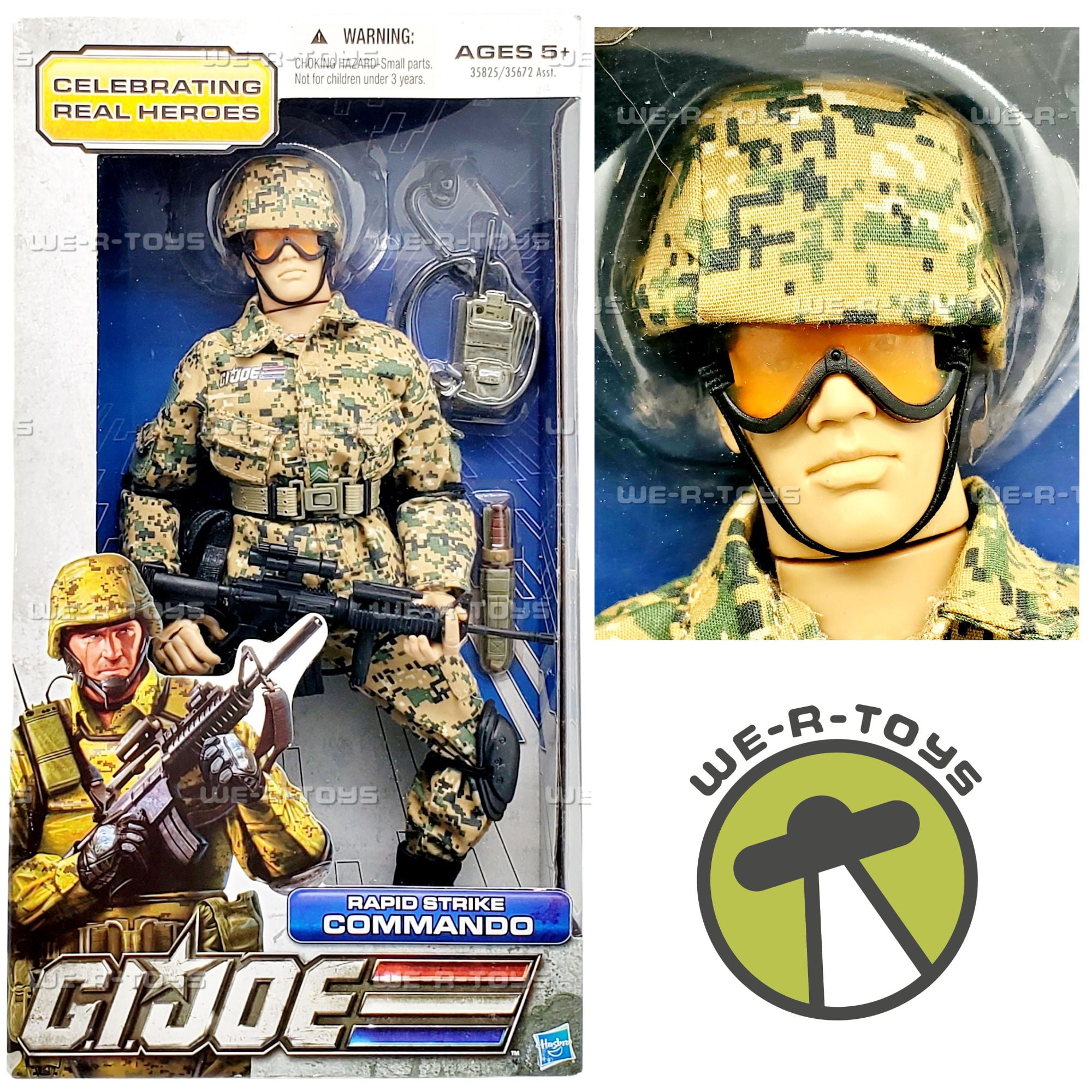 G.I. Joe Rapid Strike Commando Action Figure 2011 Hasbro 35825 ...