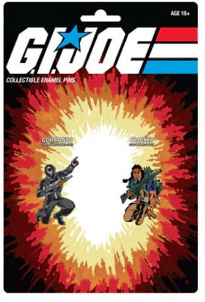G.I. Joe Snake Eyes X Spirit Retro Pin Set - Walmart.com