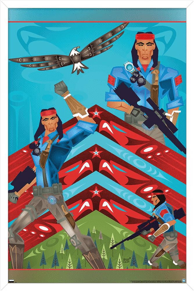 G.I. Joe - Spirit Wall Poster, 22.375" x 34", Framed - Walmart.com