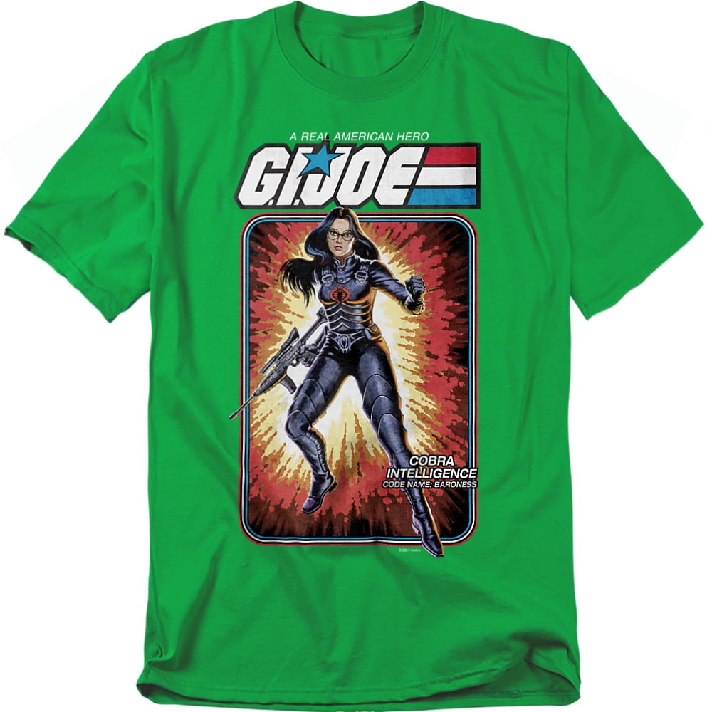 G.I. Joe T-Shirt Baroness Card Unisex Graphic Tee For Men & Women ...