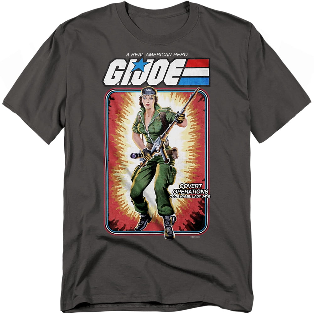 G.I. Joe T-Shirt Lady Jaye Card Unisex Graphic Tee For Men & Women ...