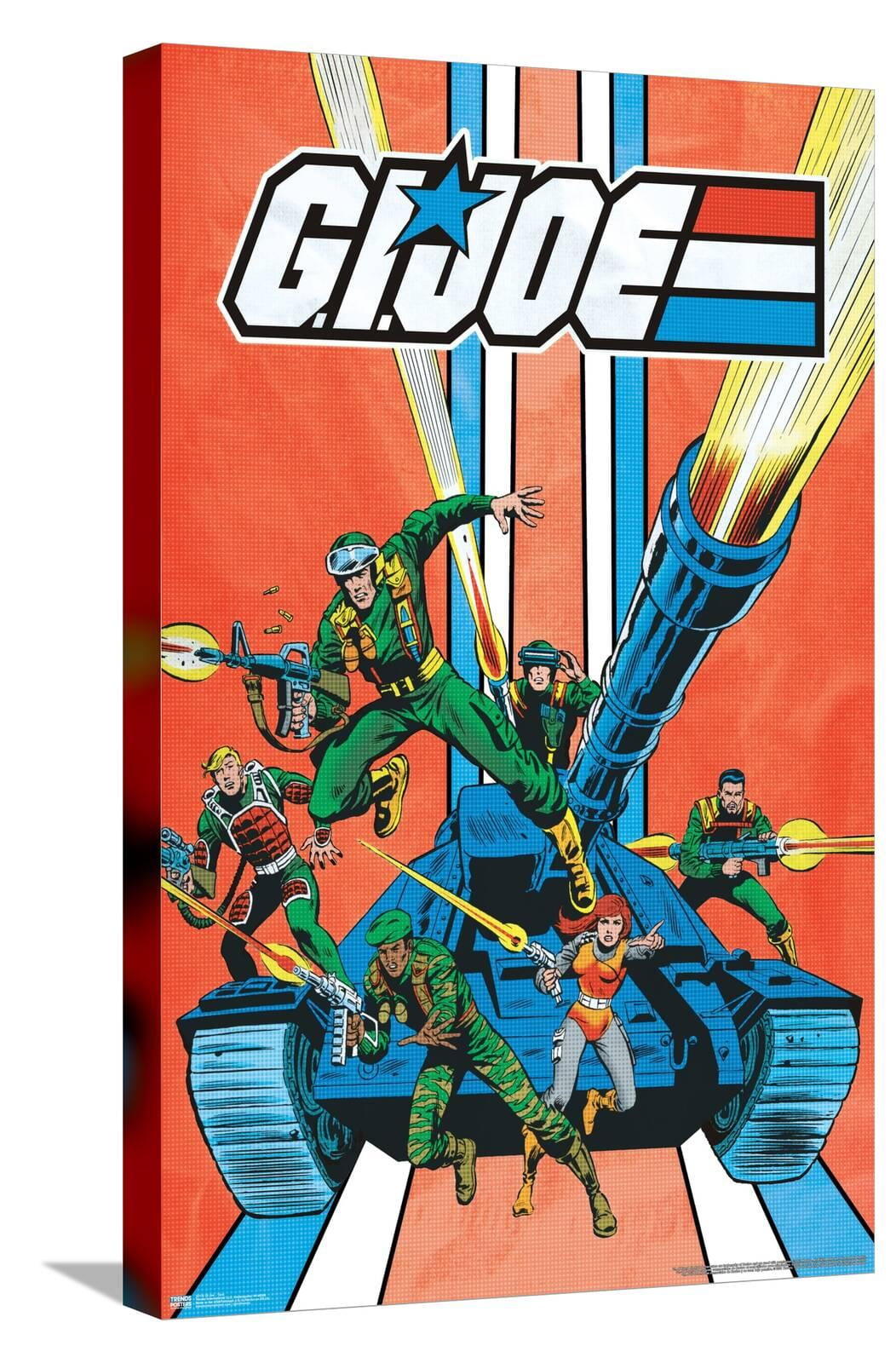 G.I. Joe - Tank Canvas Wall Poster, 14.725" x 22.375" - Walmart.com