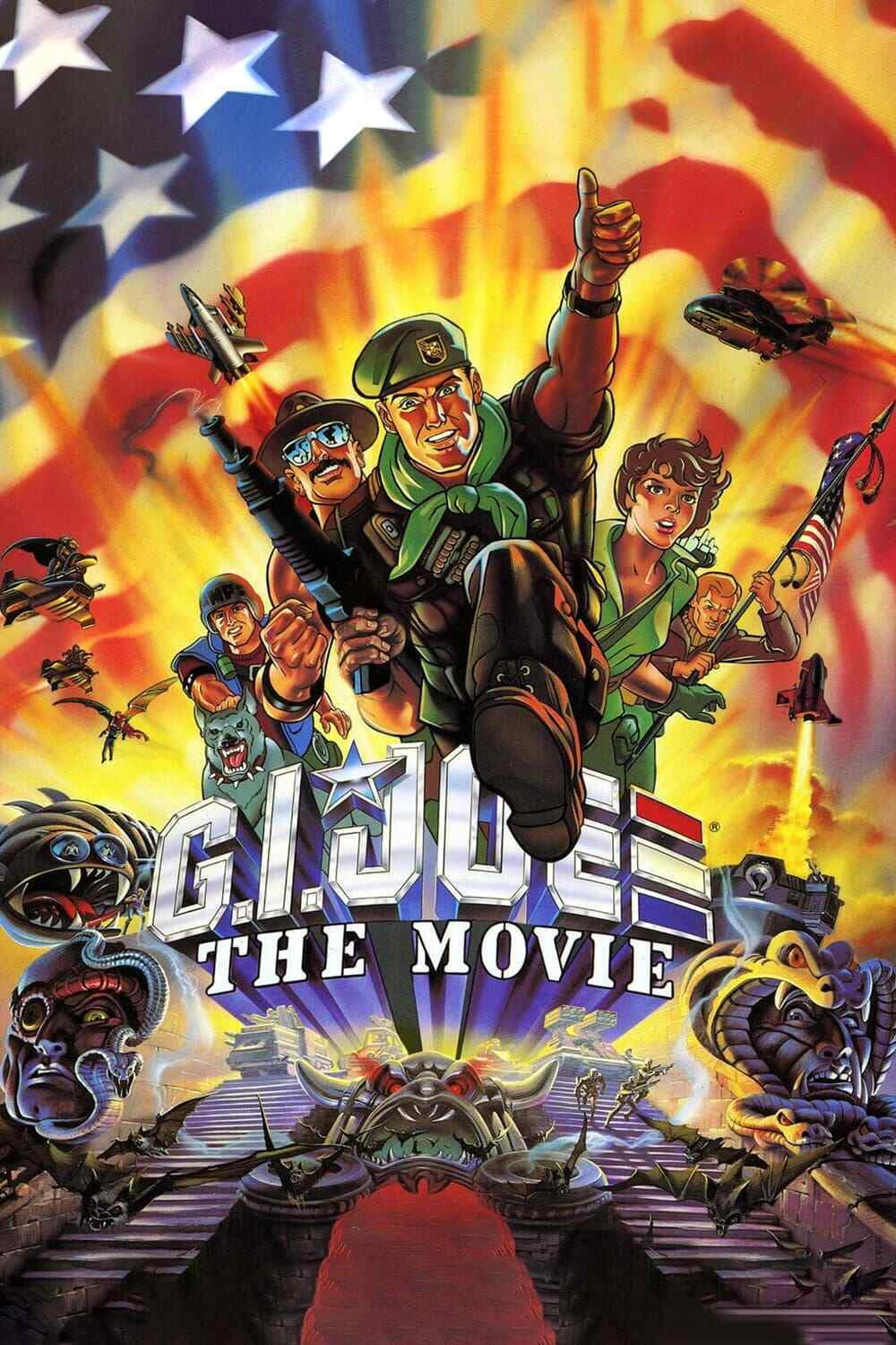 G.I. Joe - The Movie 1987 Poster 24x36 - Animated Action Classic ...