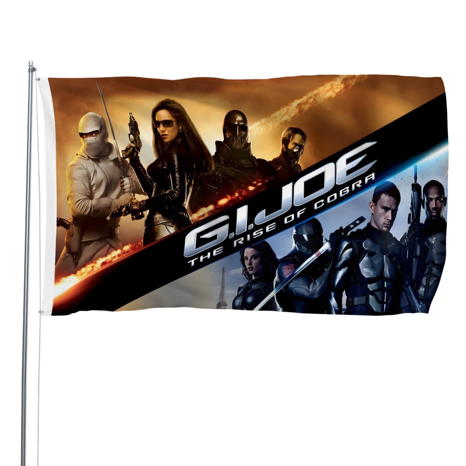 G.I. Joe-themed Printed Flag Perfect gift for fans, friends, and family ...