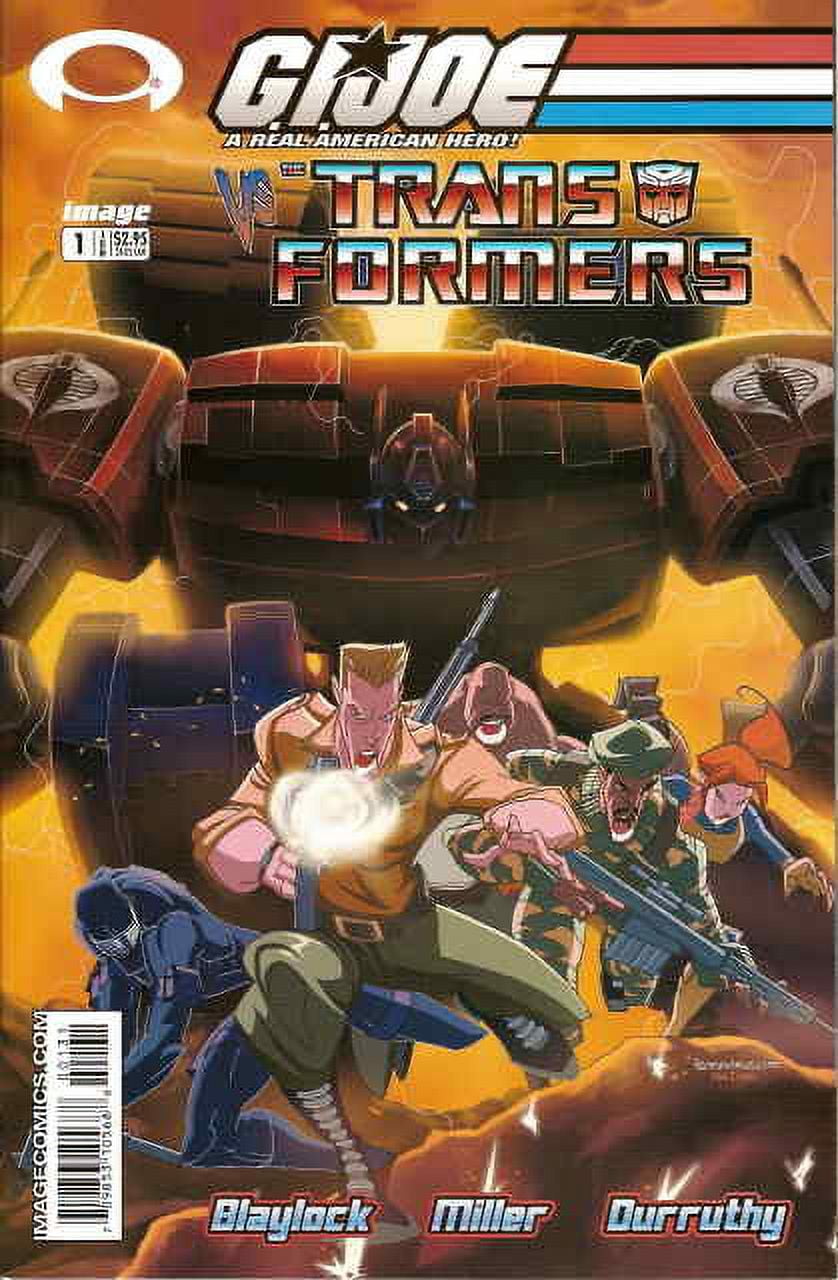 G.I. Joe vs. the Transformers #1C VF ; Image Comic Book - Walmart.com