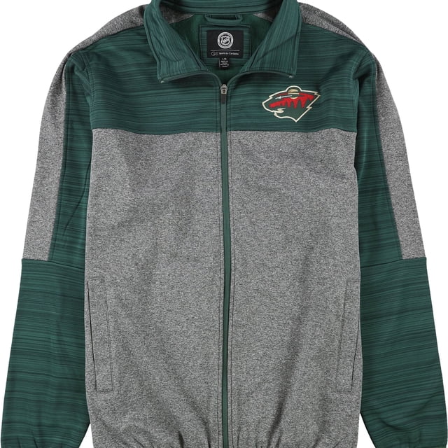 G-III Sports Mens Minnesota Wild Jacket, Grey, Large - Walmart Business ...