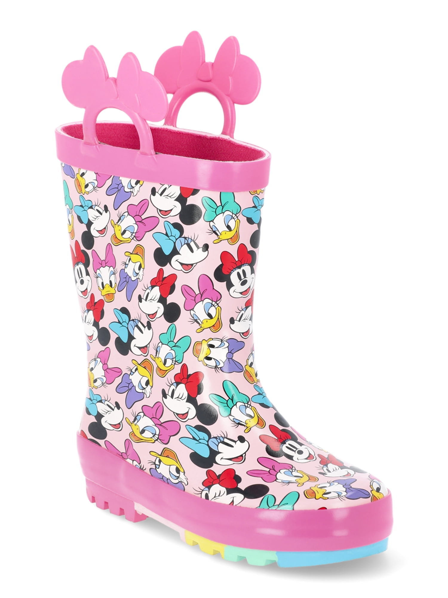 Disney Minnie Mouse Toddler Girls Rain Boots - Walmart.com