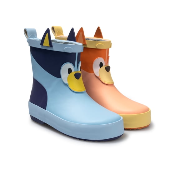Bluey and Bingo Toddler 3D Rainboots - Walmart.com