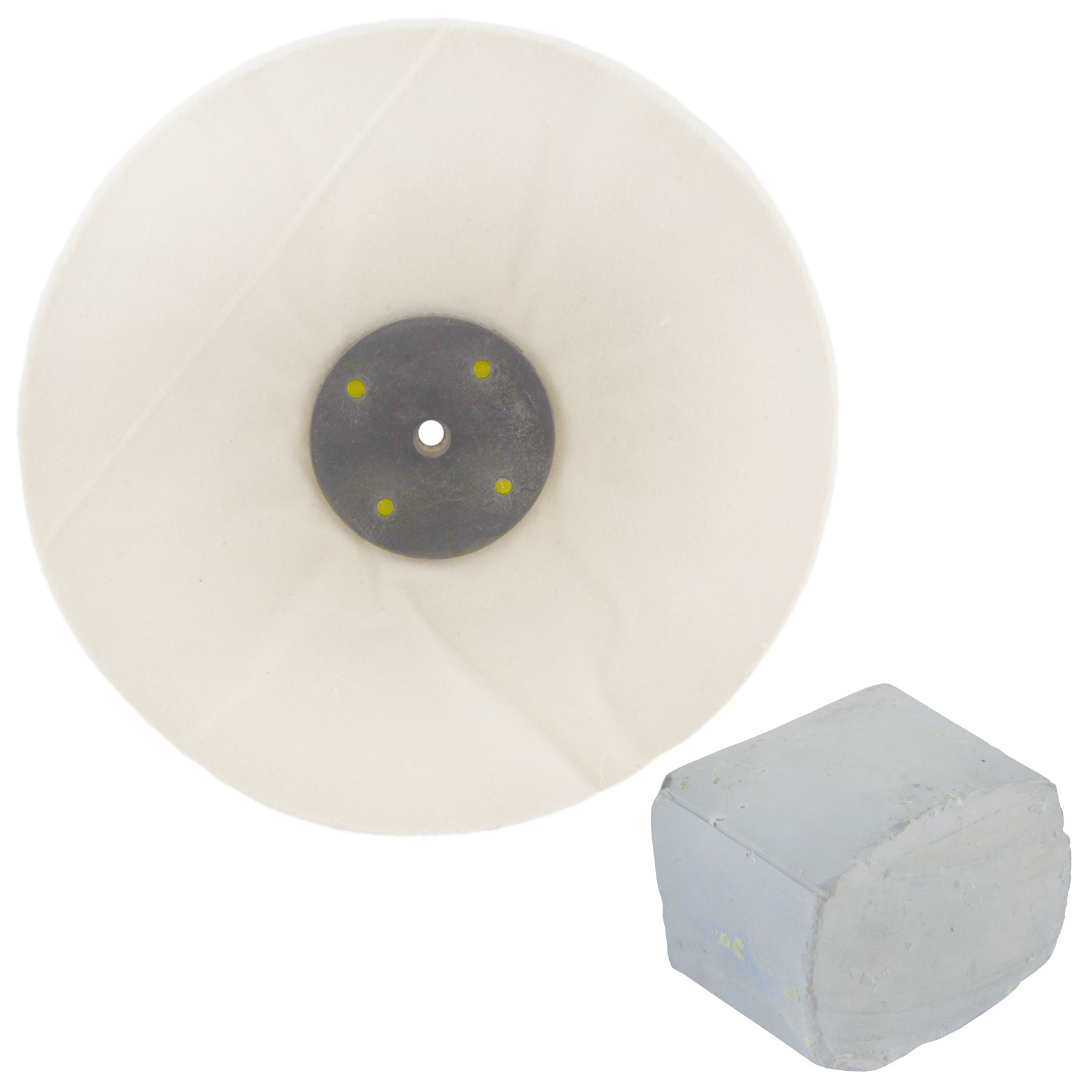 G Loose Unstitched Floppy Final Polishing Mop 10" x 1" 2 Row With ...