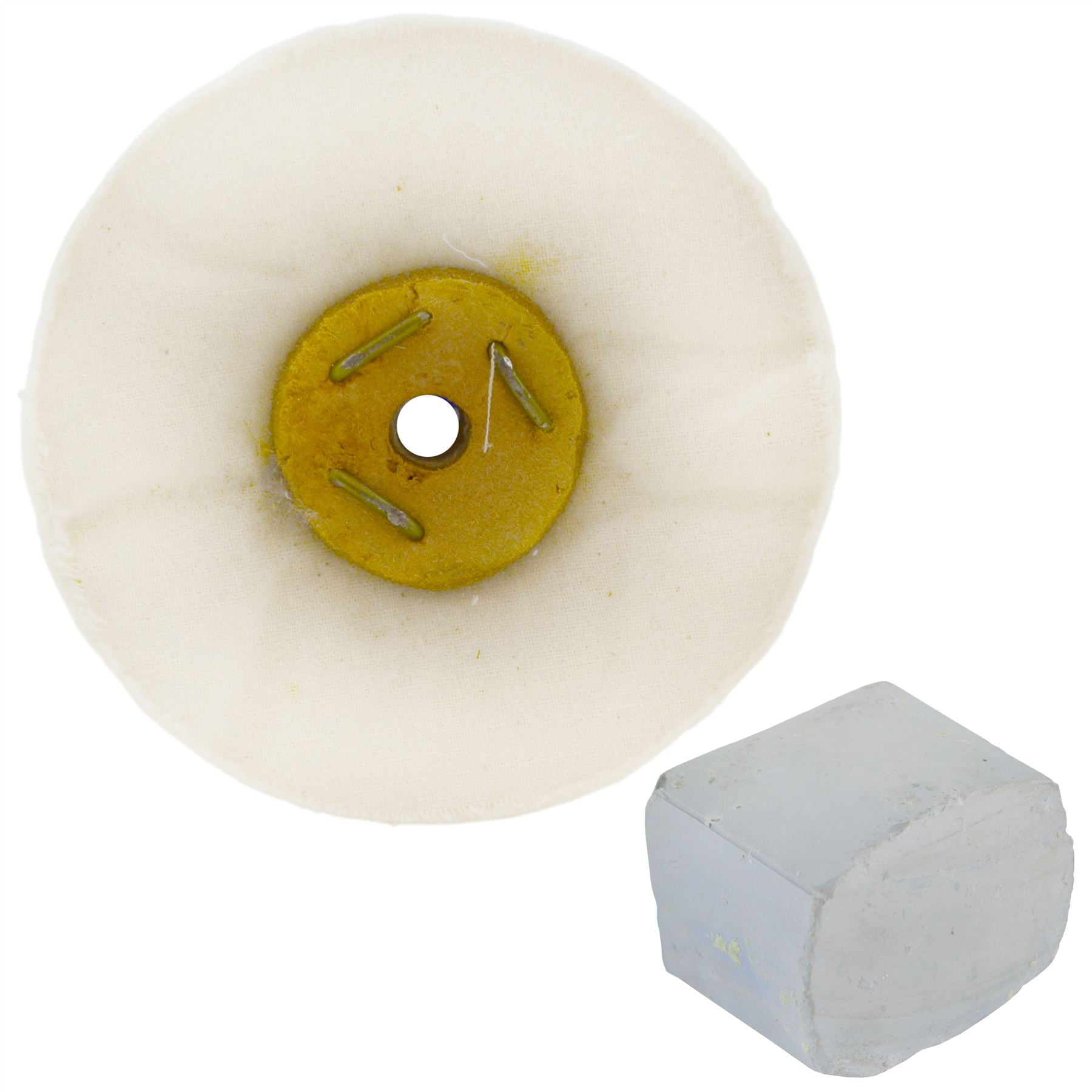 G Loose Unstitched Floppy Final Polishing Mop 4" x 1" 2 Row With ...