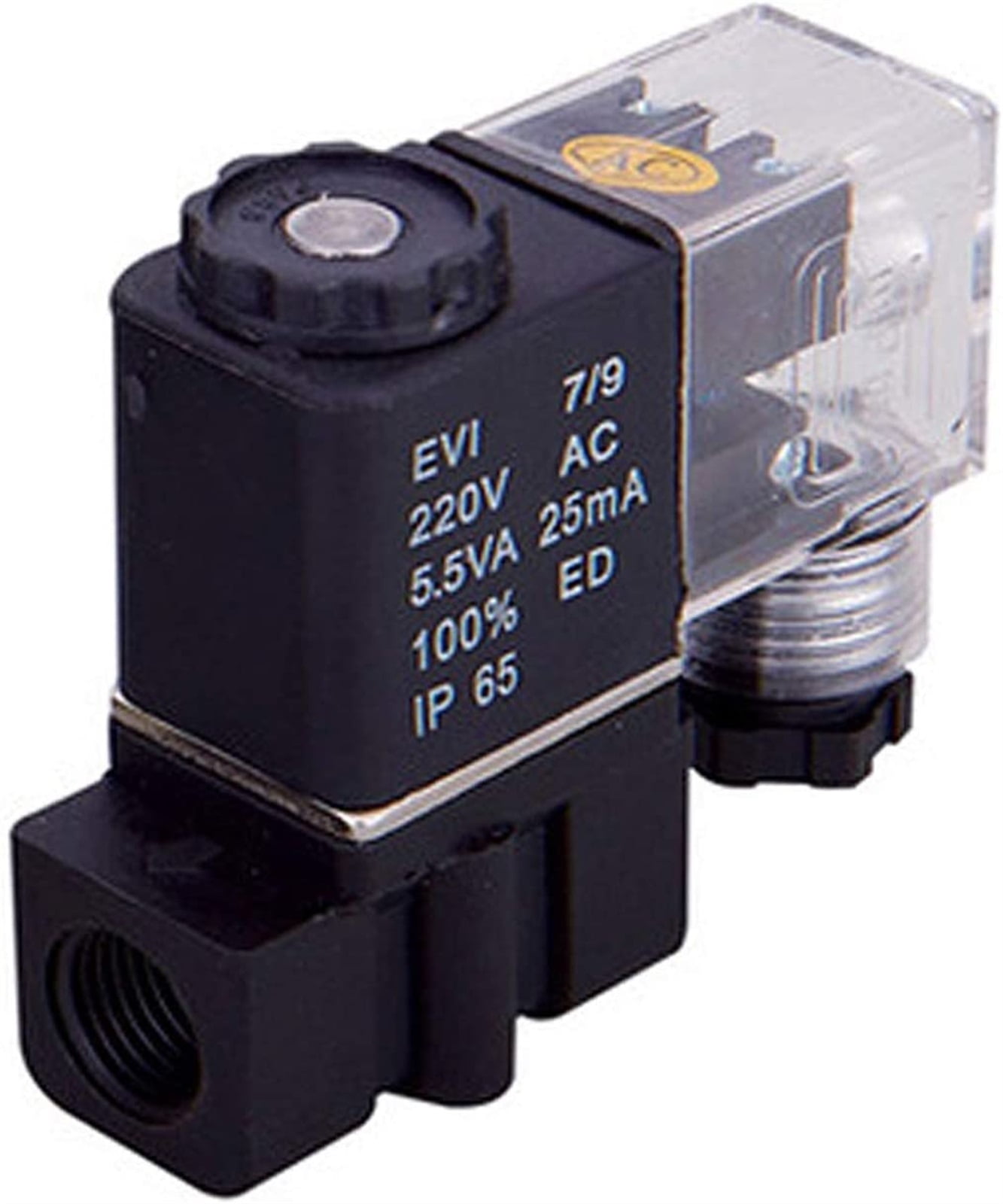 G/NPT Plastic Electric Solenoid Valve 2P025-06/08 DN6 DN8 N/C Pneumatic ...