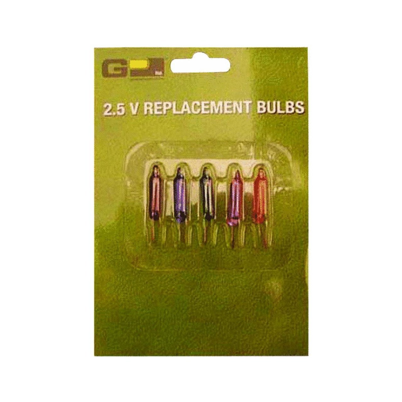 GP Lighting 2.5V Replacement Light Bulb - Incandescent - Multicolor ...