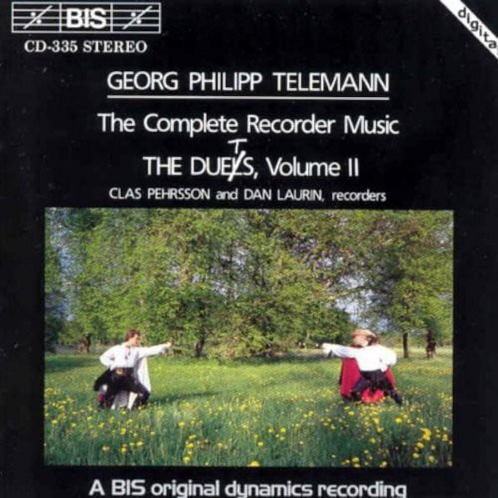 G.P. Telemann - Complete Recorder Duos - Music & Performance - CD ...