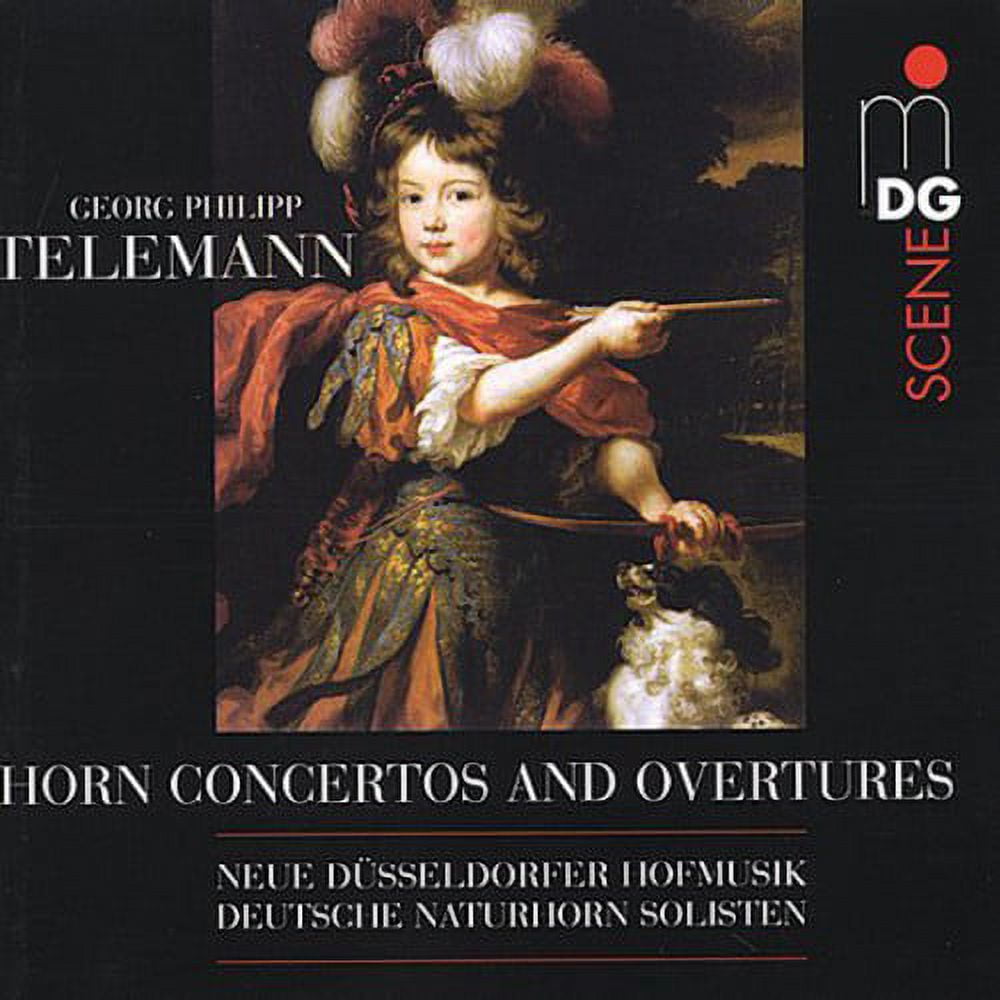 G.P. Telemann - Horn Concertos & Overtures - Music & Performance - CD ...