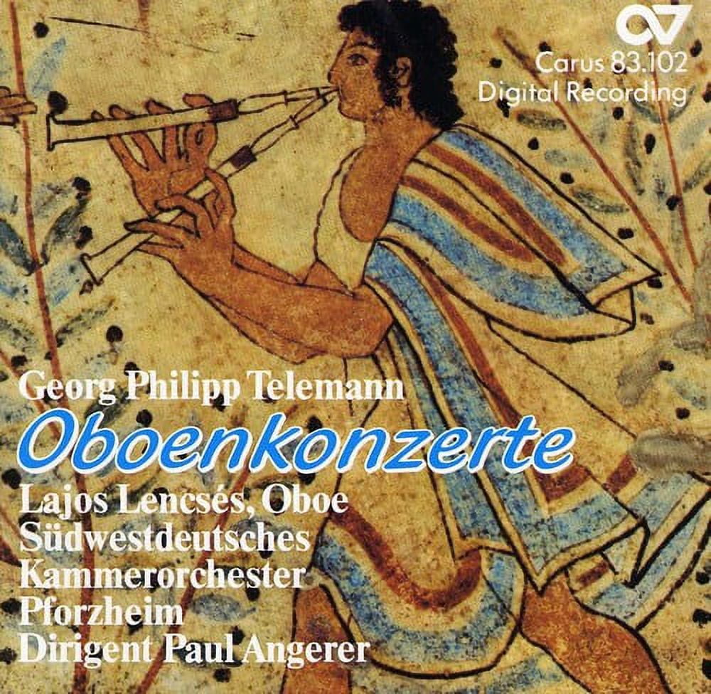 G.P. Telemann - Oboe Concertos - Music & Performance - CD - Walmart.com