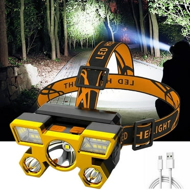 Hyper Tough 500 Lumens Rechargeable LED Headlamp - Walmart.com