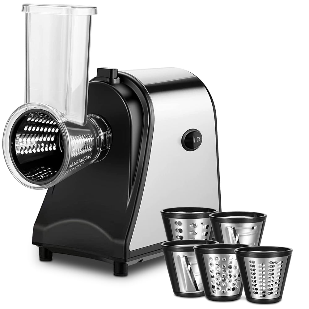 G·PEH Electric Cheese Grater, 200W Professional Vegetable Cutter for ...