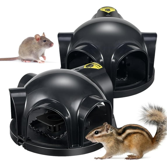 G PEH Mouse Trap, Reusable Four-Door Tunnel Rodent Trap for Indoor and ...
