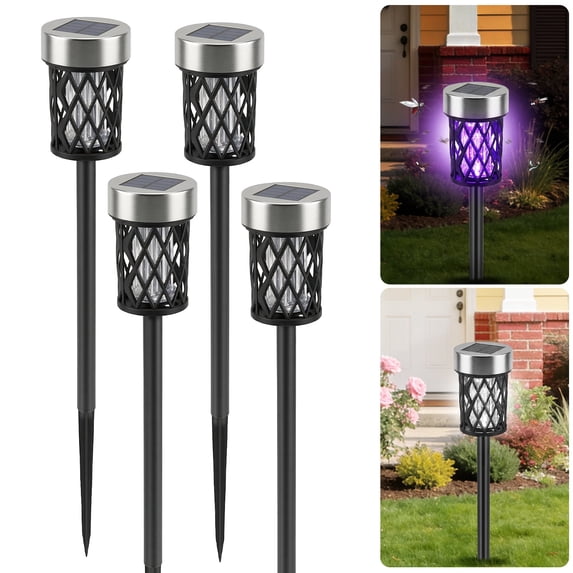 G · PEH Solar Mosquito Zapper, 4 Packs Outdoor Mosquito Repellent ...