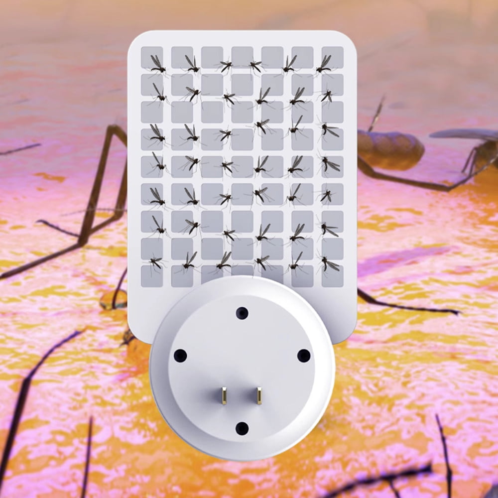 G·PEH Purple Light Insect Trap White Electric Indoor Fly Mosquito ...