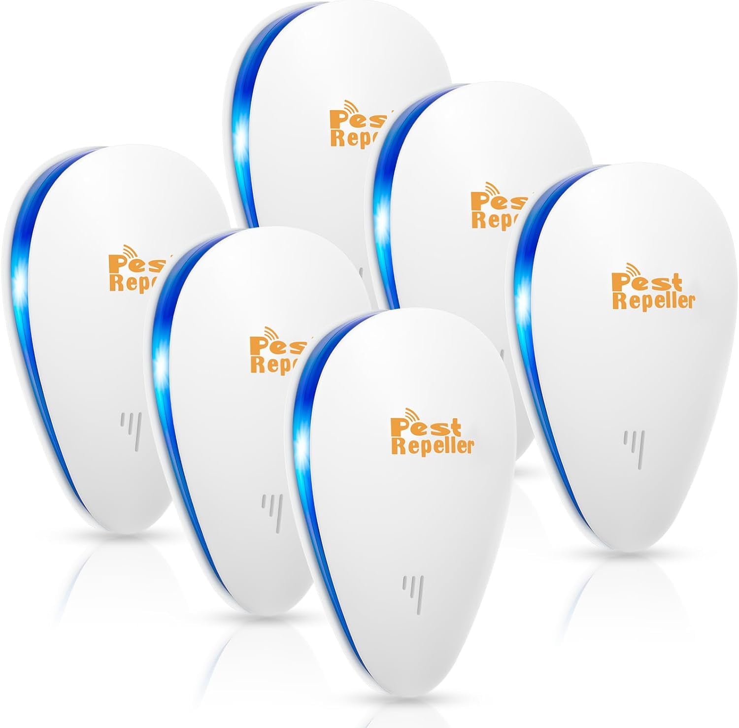 G·PEH Ultrasonic Pest Repeller,6 Pack Rodent Repellent Ultrasonic Plug ...