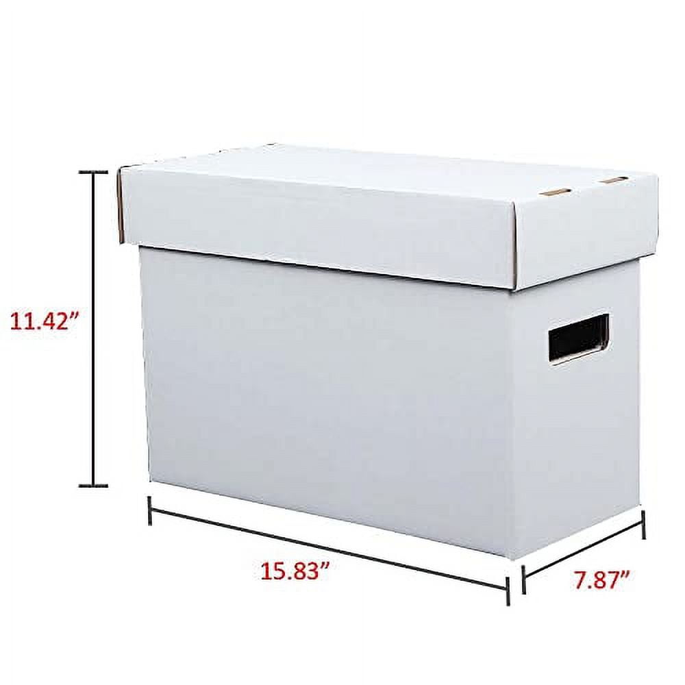 G-PLUS 5 Pack Comic Book Storage Comic Book Box Holds 150-175 Comics ...