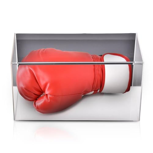 G-PLUS Boxing Glove Display Case Baseball Mitt UV-Protected Display ...