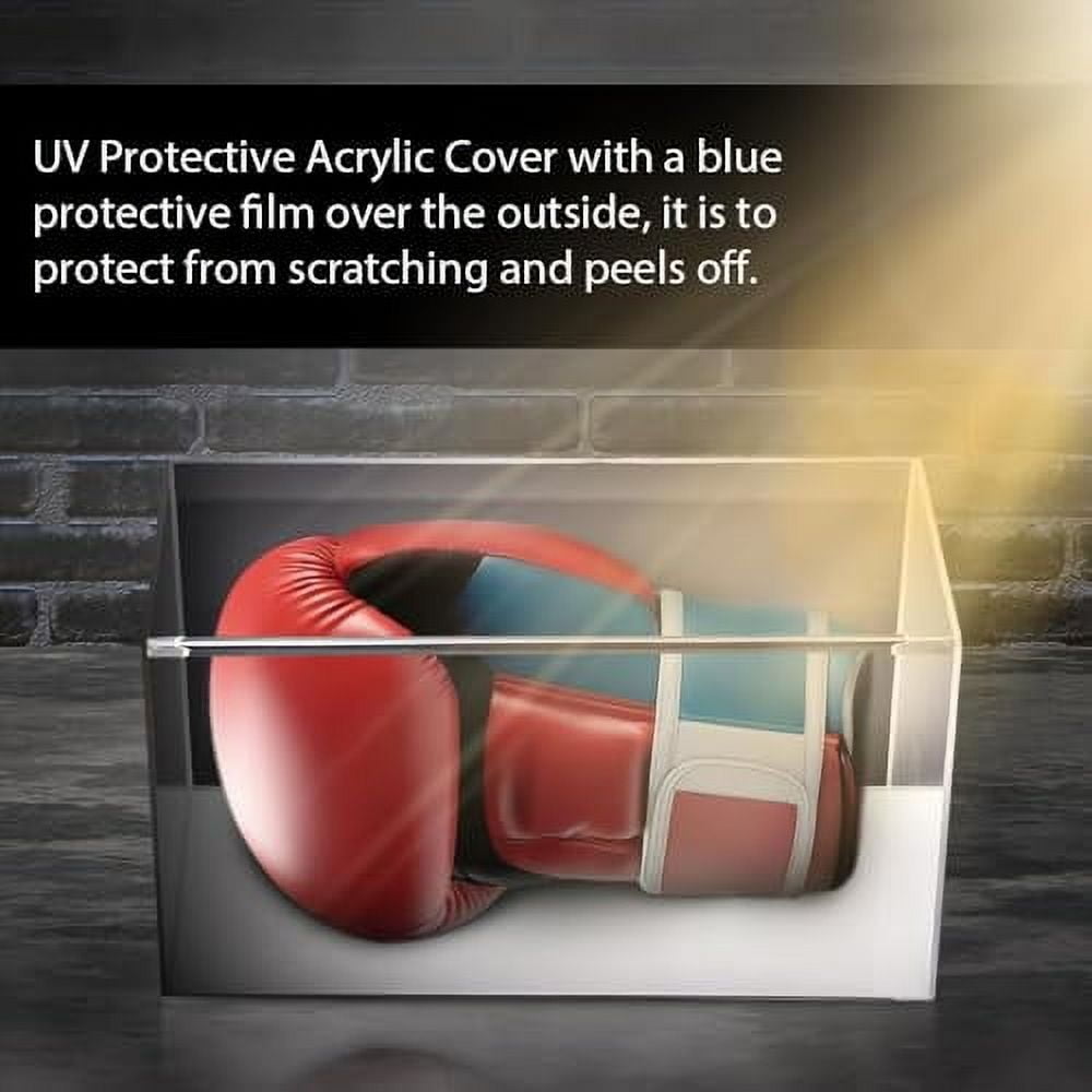 G-PLUS Boxing Glove Display Case Baseball Mitt UV-Protected Display ...