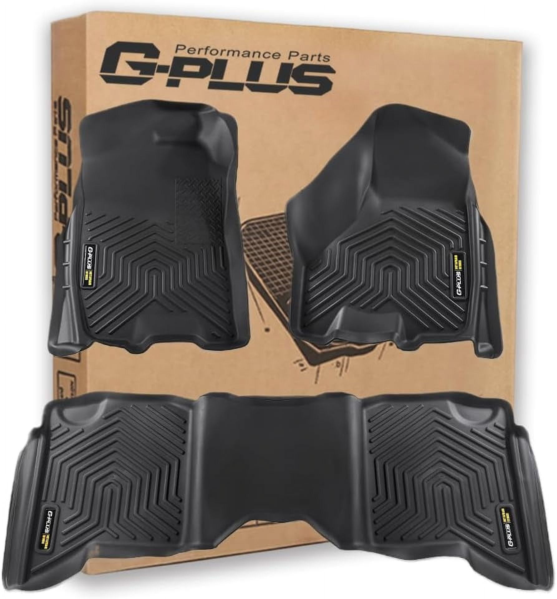 G-PLUS Floor Mats Compatible with Dodge Ram 2009-2018 Truck Crew Cab ...