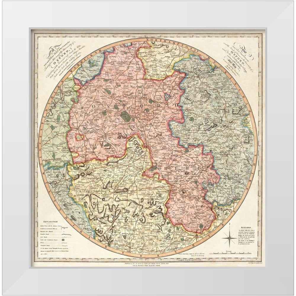 G Pawley and Samuel John Neele 26x26 White Modern Wood Framed Museum ...