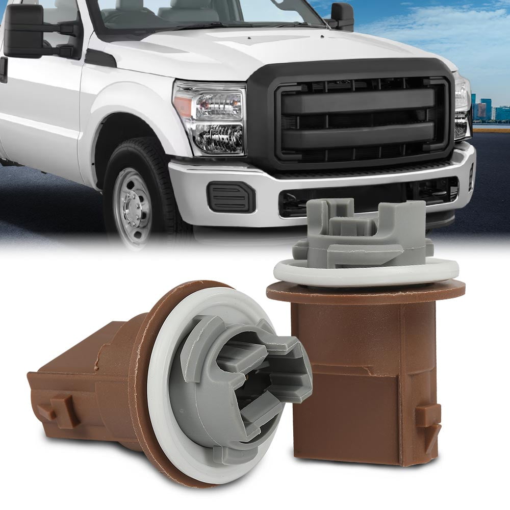 G-Plus 2 Bulb Sockets Headlight Parking Turn Signal Brake Tail Light ...