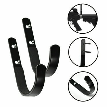 FULLBOW Gun Rack Rifle Shotgun Hooks Wall Mount Hangers, Storage Any ...