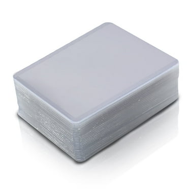 BCW Protective Trading Card Plastic Toploader and Sleeves - 50 Count ...