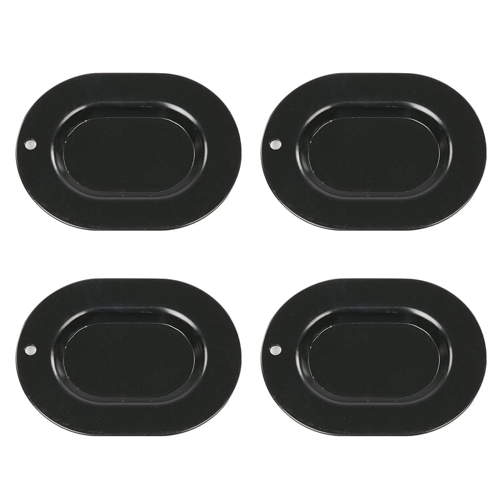 4PC Metal Trunk Floor Pan Drain Plug Plate Set Fit for Firebird Camaro ...