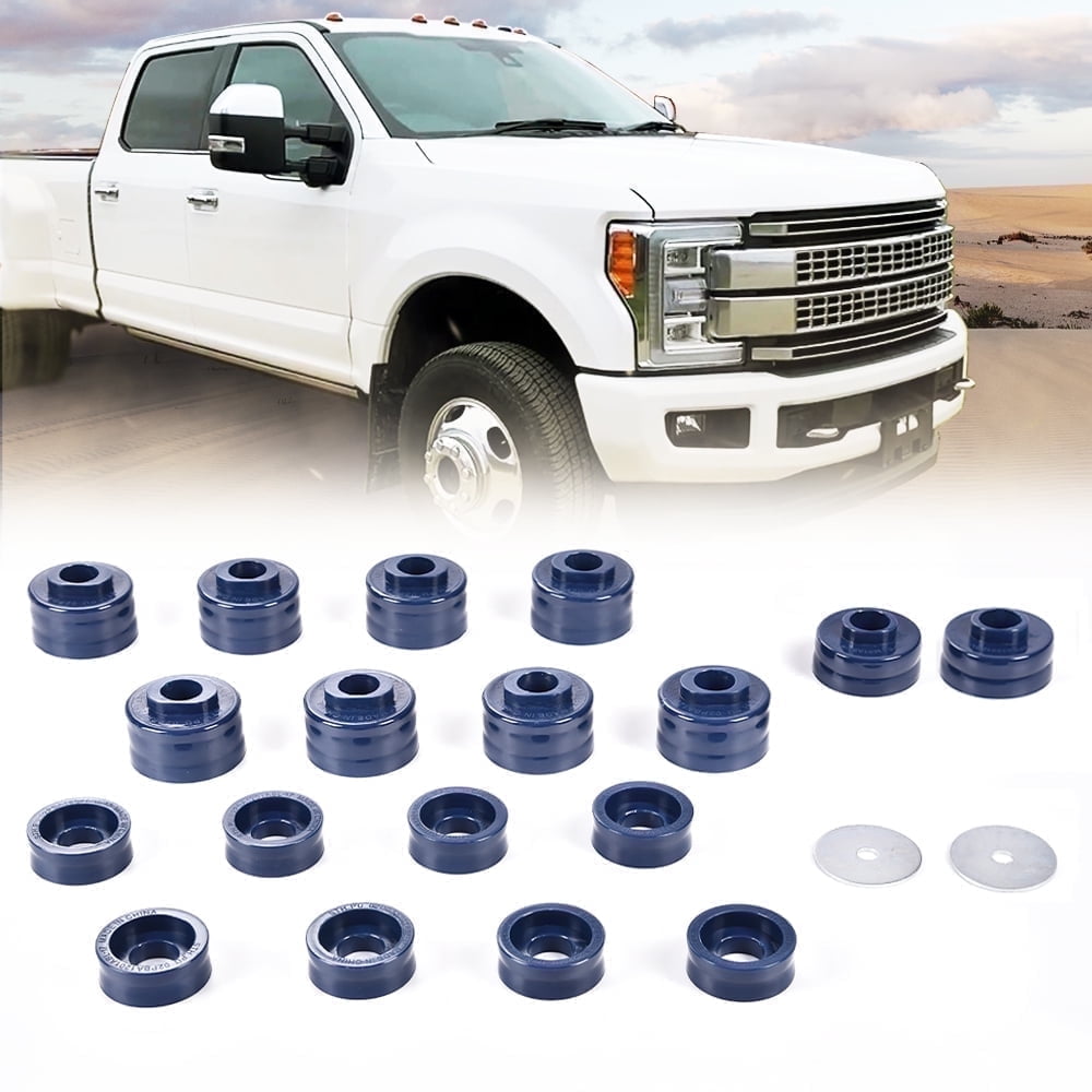G-Plus Body Mounts in Polyurethane PU Fit for F250 F350 Super Duty 2WD ...