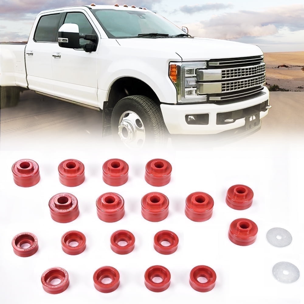 Body Mounts in Polyurethane PU Fit for Ford F250 F350 Super Duty 2WD ...