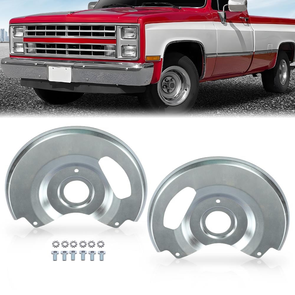 G-Plus Disc Brake Dust Shields,Backing Plates Fit for 1971-1987 Chevy ...