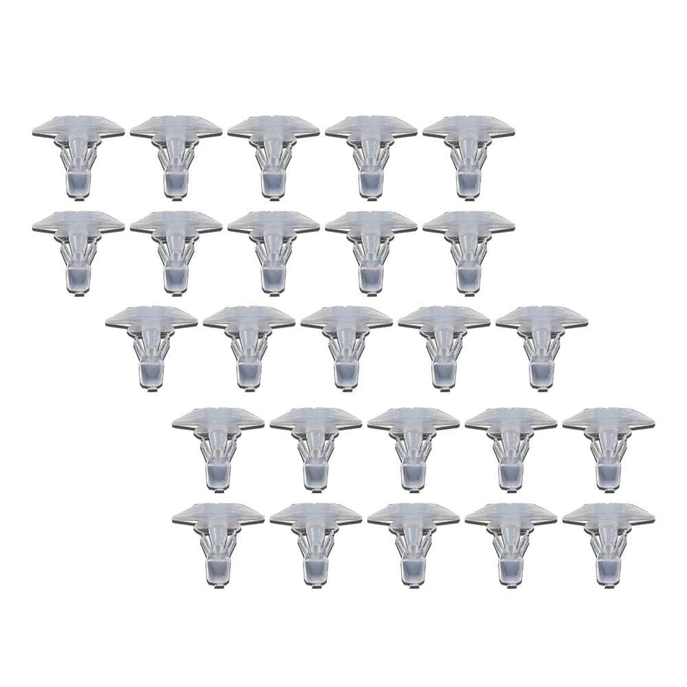 Door Weatherstrip Clips Nylon 3/16" Hole 25 Clips 21077575 - Walmart.com