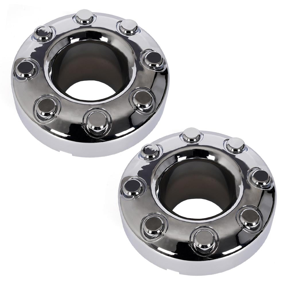 Dually Front 4X4 Open Chrome Wheel Center Hub Cap Fit for Ford F350 ...