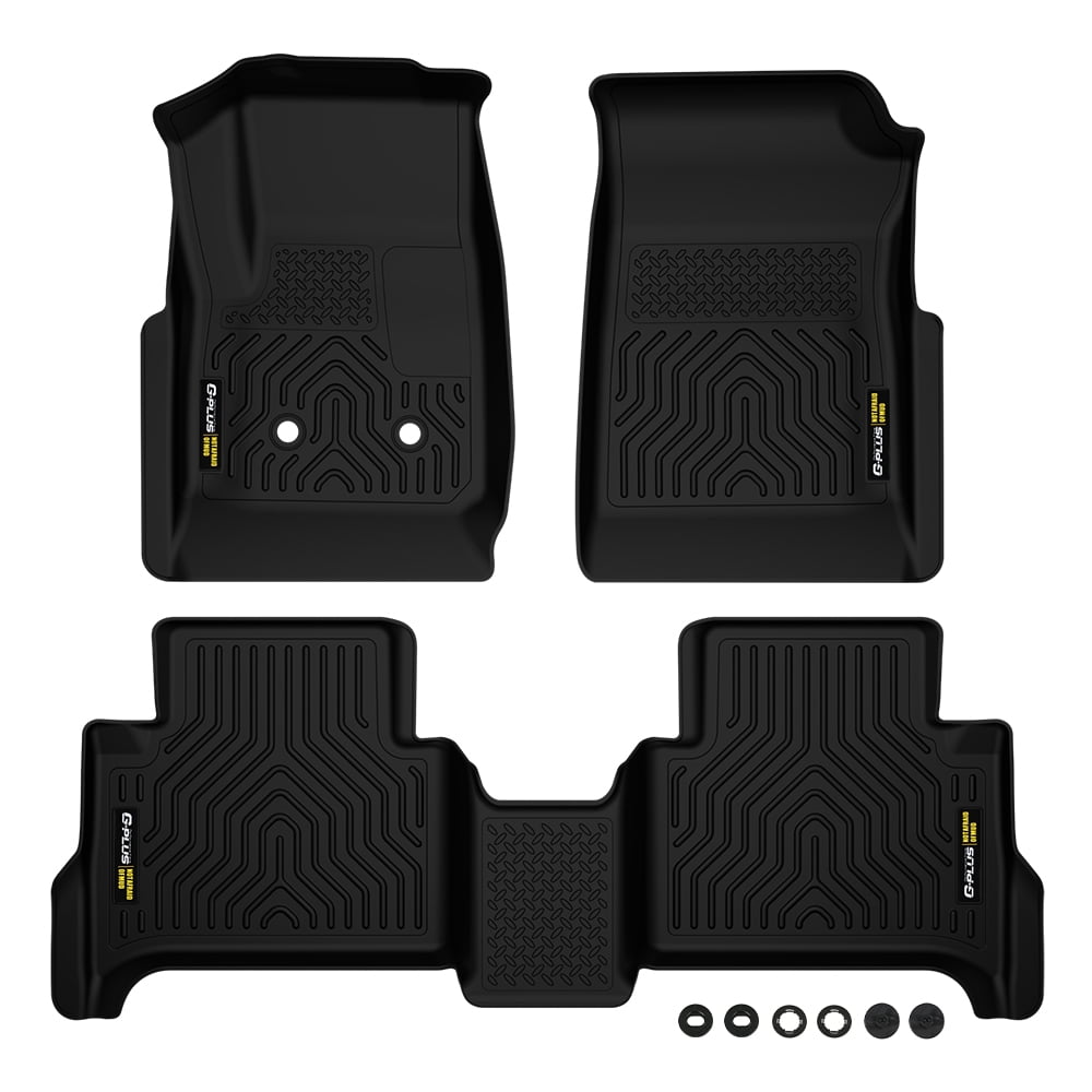 G-Plus Floor Mats Fit for Chevy Colorado Crew Cab/GMC Canyon Crew Cab ...