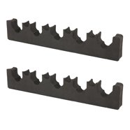 RUGGED GEAR FLOOR MOUNT GUN RACK BLACK METAL UNIVERSAL - Walmart.com