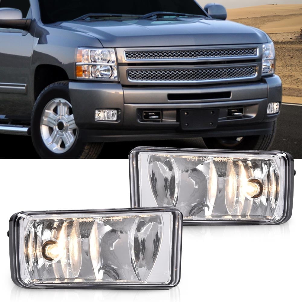 G-Plus Fog Lights for Chevy Silverado, GMC Sierra, Tahoe, Suburban 2007 ...