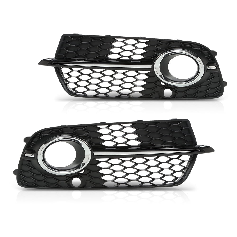 G-Plus Front Bumper Fog Light Grill Grille Cover Painted with Silver ...