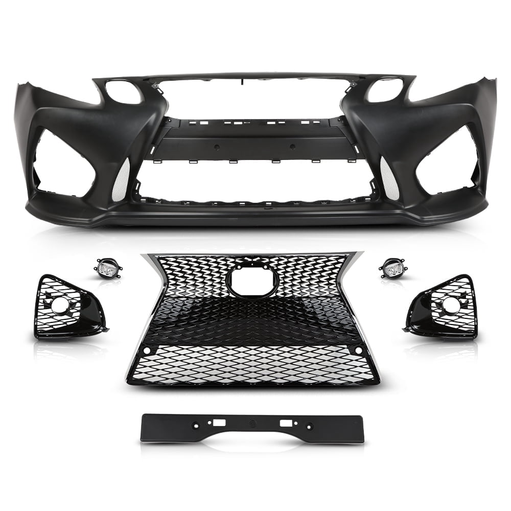 G-Plus Front Bumper Kit+ Fog lights Fit for Lexus GS GS300 GS350 2006 ...