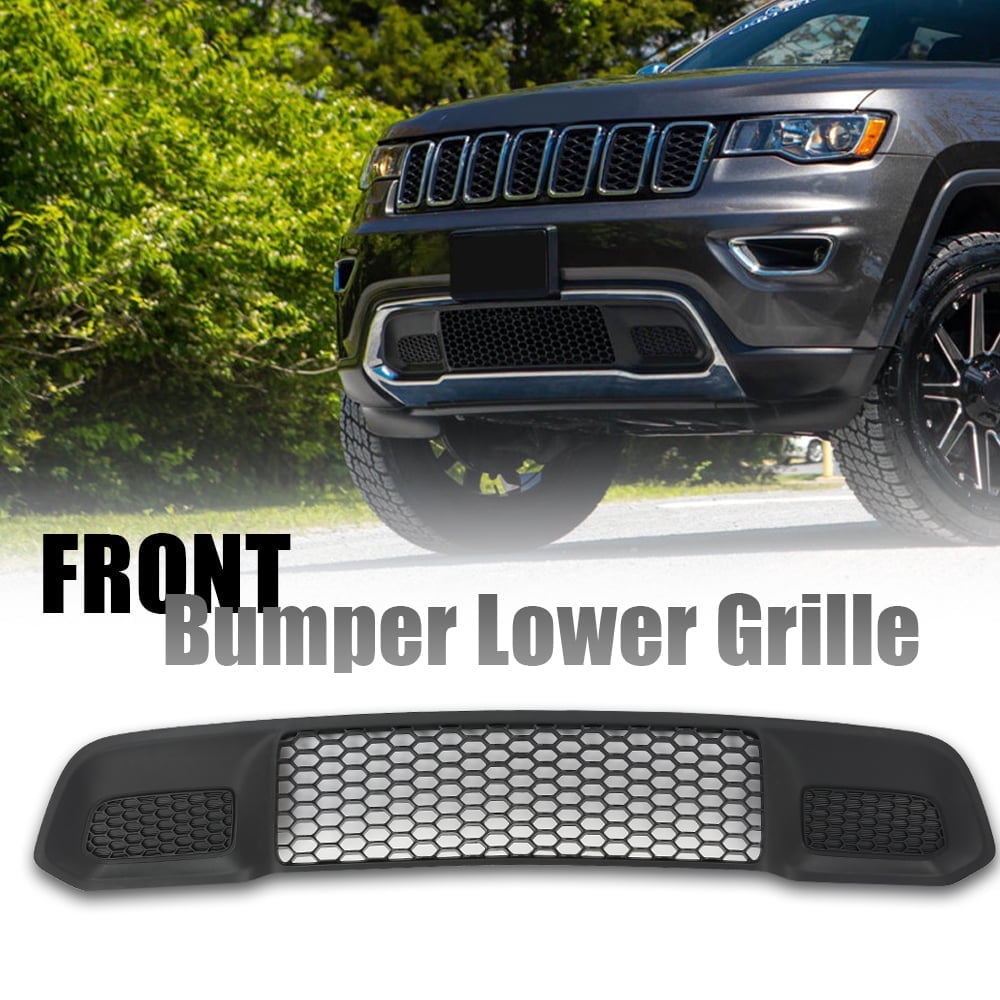 G-Plus Front Bumper Lower Grille Grill Fit for 2017-2022 Jeep Grand ...