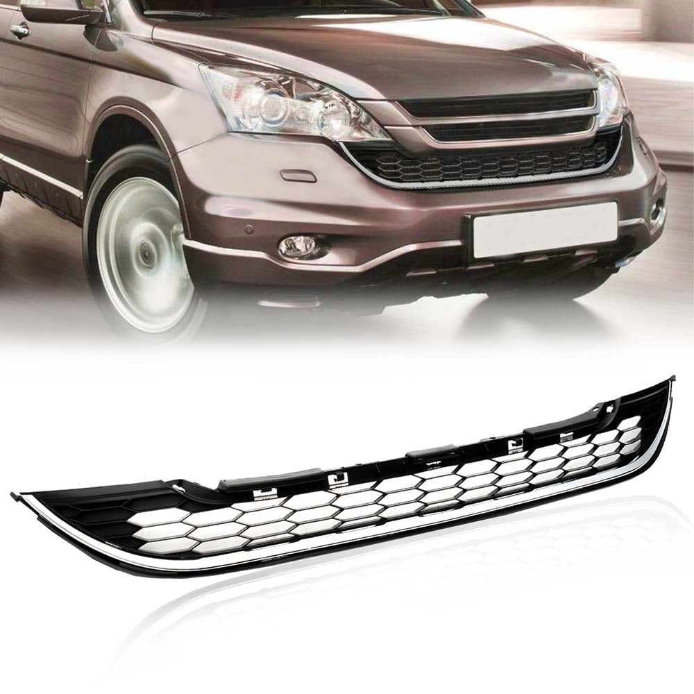 G-Plus Front Lower Honeycomb Grille Grill Fit for 2010-2011 Honda CRV ...